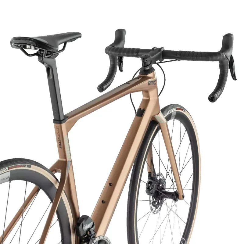 BMC Roadmachine Two Force AXS Carbon Road Bike in Gold